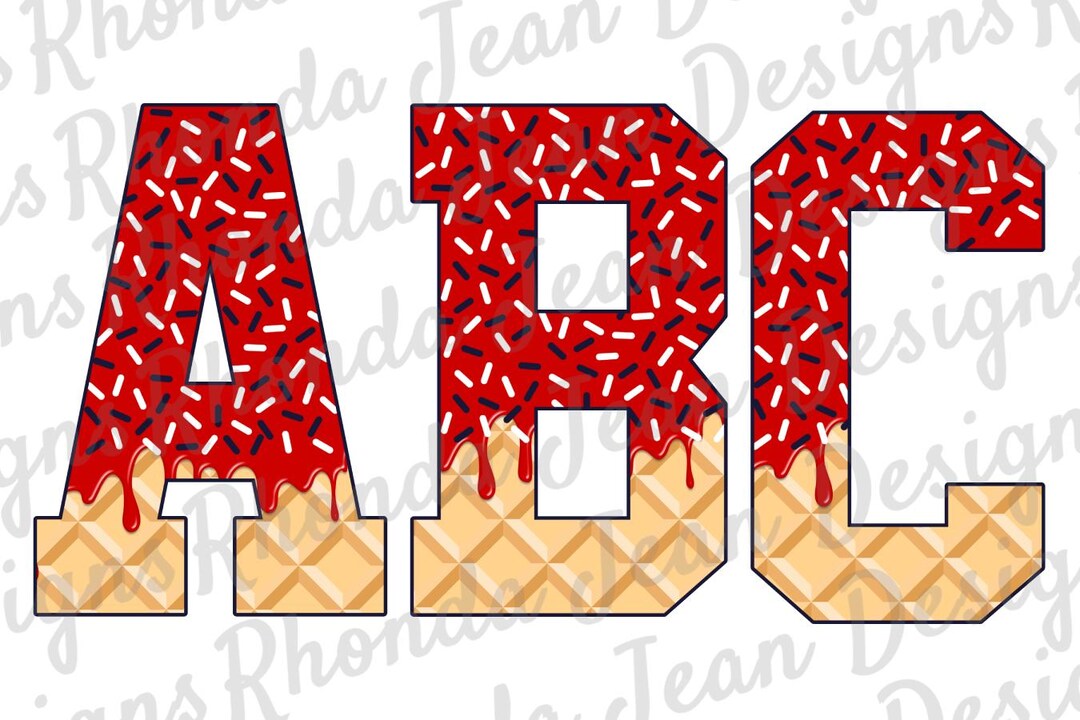 Drip Alpha Set PNG, Red Drip, Navy Blue and White Sprinkles, T-shirt ...