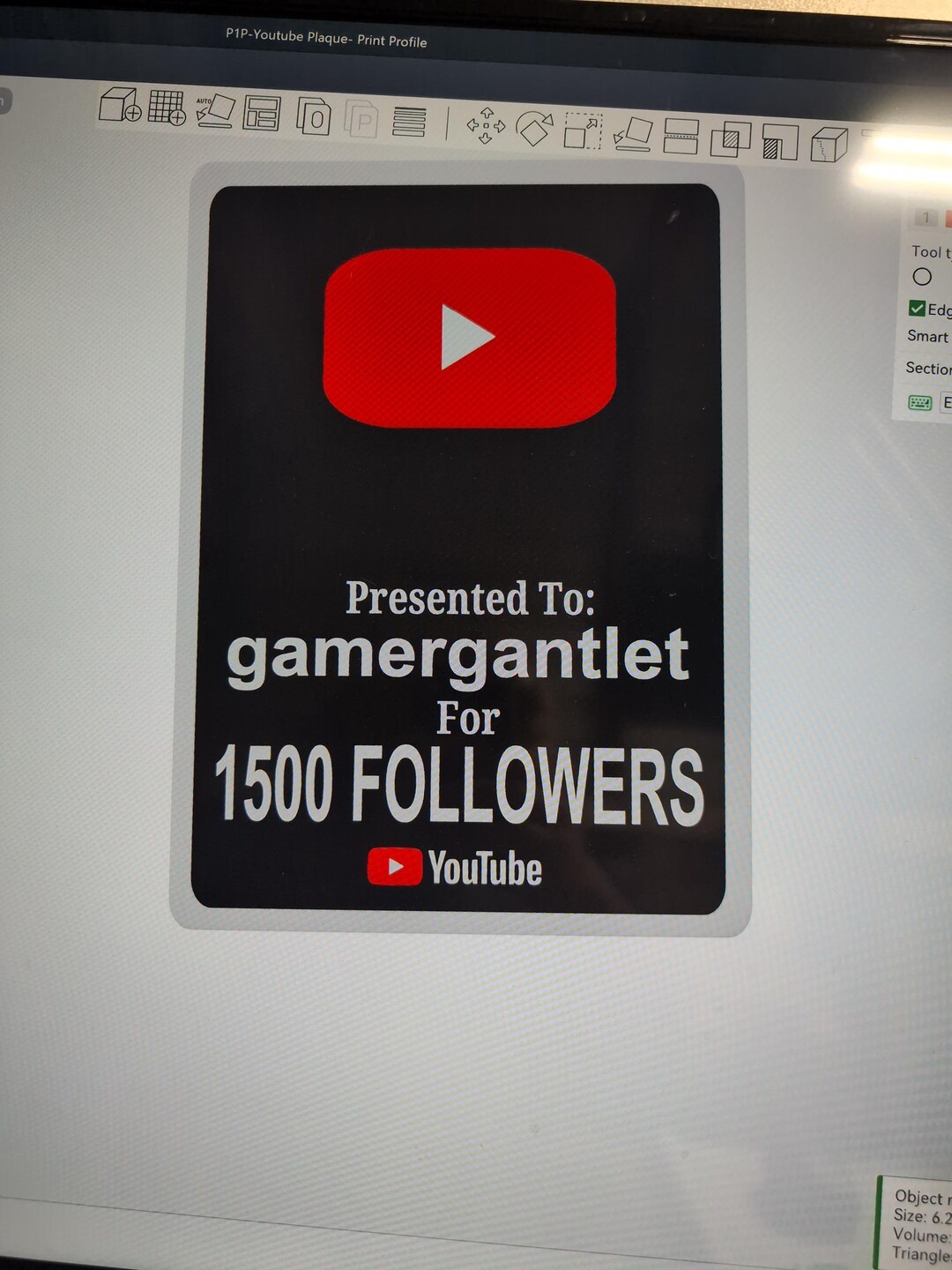Youtube Plaques 8x10" Fully Customizable for Any Subscriber and Name - Etsy