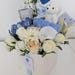 New Baby Boy Box of Joy - Silk Flowers & Earrings Gift Hamper - Etsy