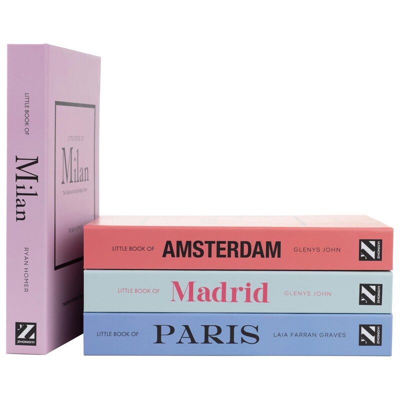 Designer Book Stack - Etsy