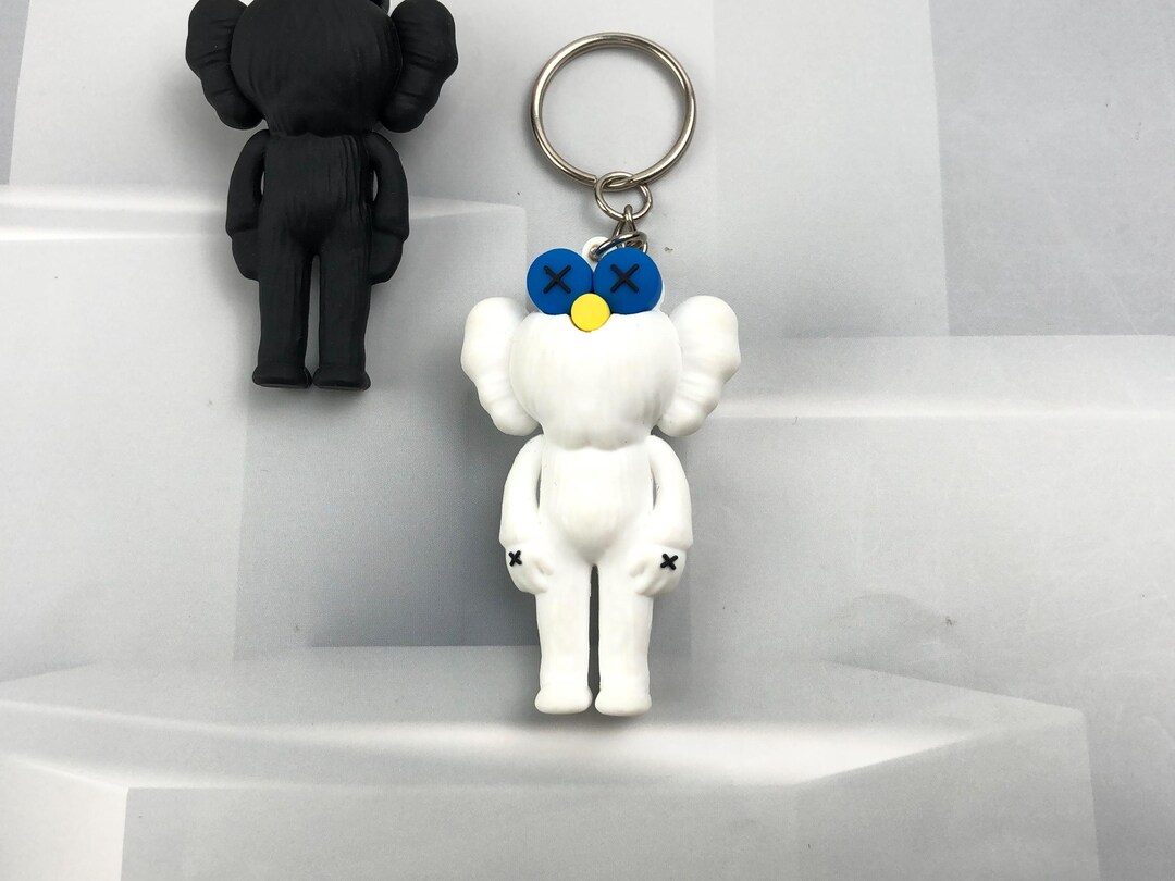 Kaws Keychain-kaws 3D Silicone Keychain-kaws Mini Doll Keychain ...