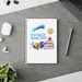 Spiral Bound A5 First Day of School Keepsake Notebook, Memento School ...