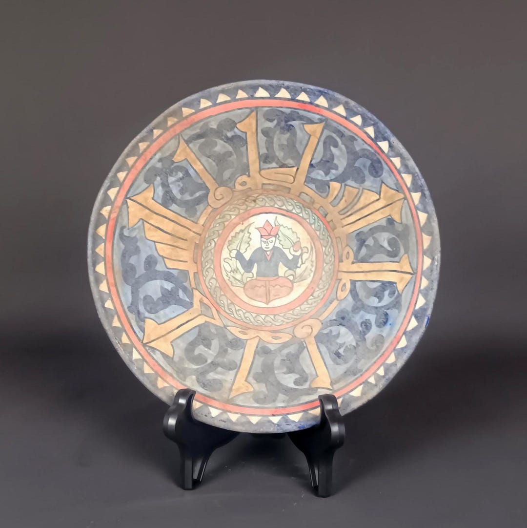 Ancient Islamic Vessel Pottery Earthware Bowl With Motifs and ...
