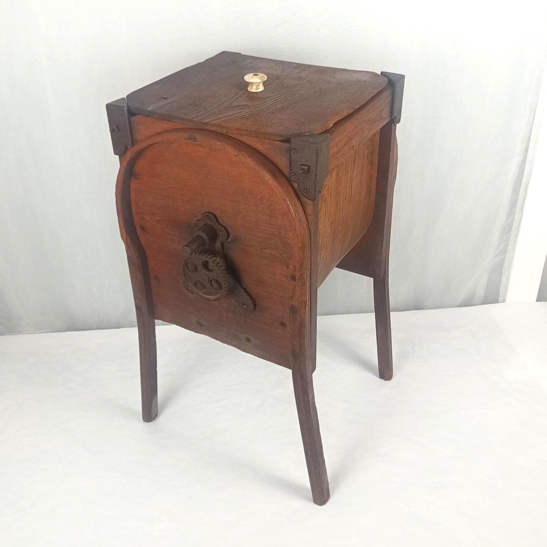 Wood Butter Churn From M Brown Company 19th Century Bent Wood Benbtwood ...
