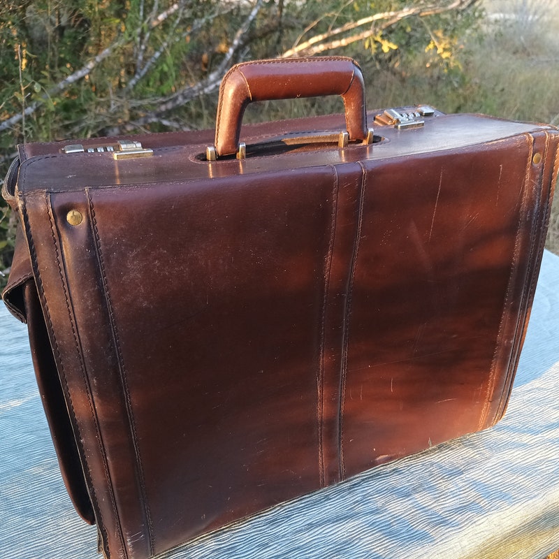 Briefcase - Etsy