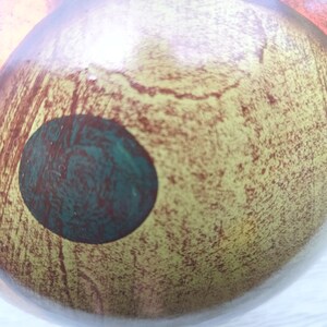 Pacific Rim Vase Spheroid Gorgeous Colors Hand Painted - Etsy