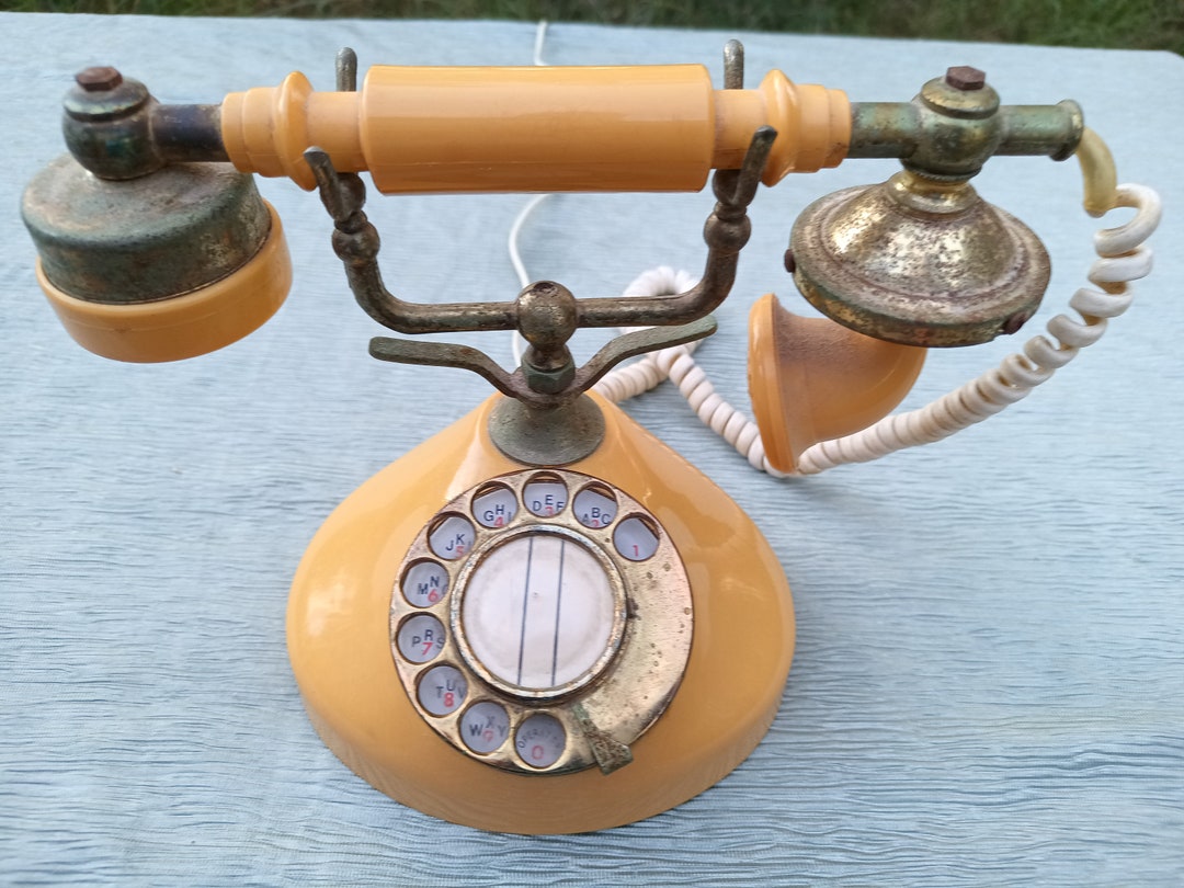 Vintage French Style Rotary Phone EZY-FONE Model EZ 36 - Etsy