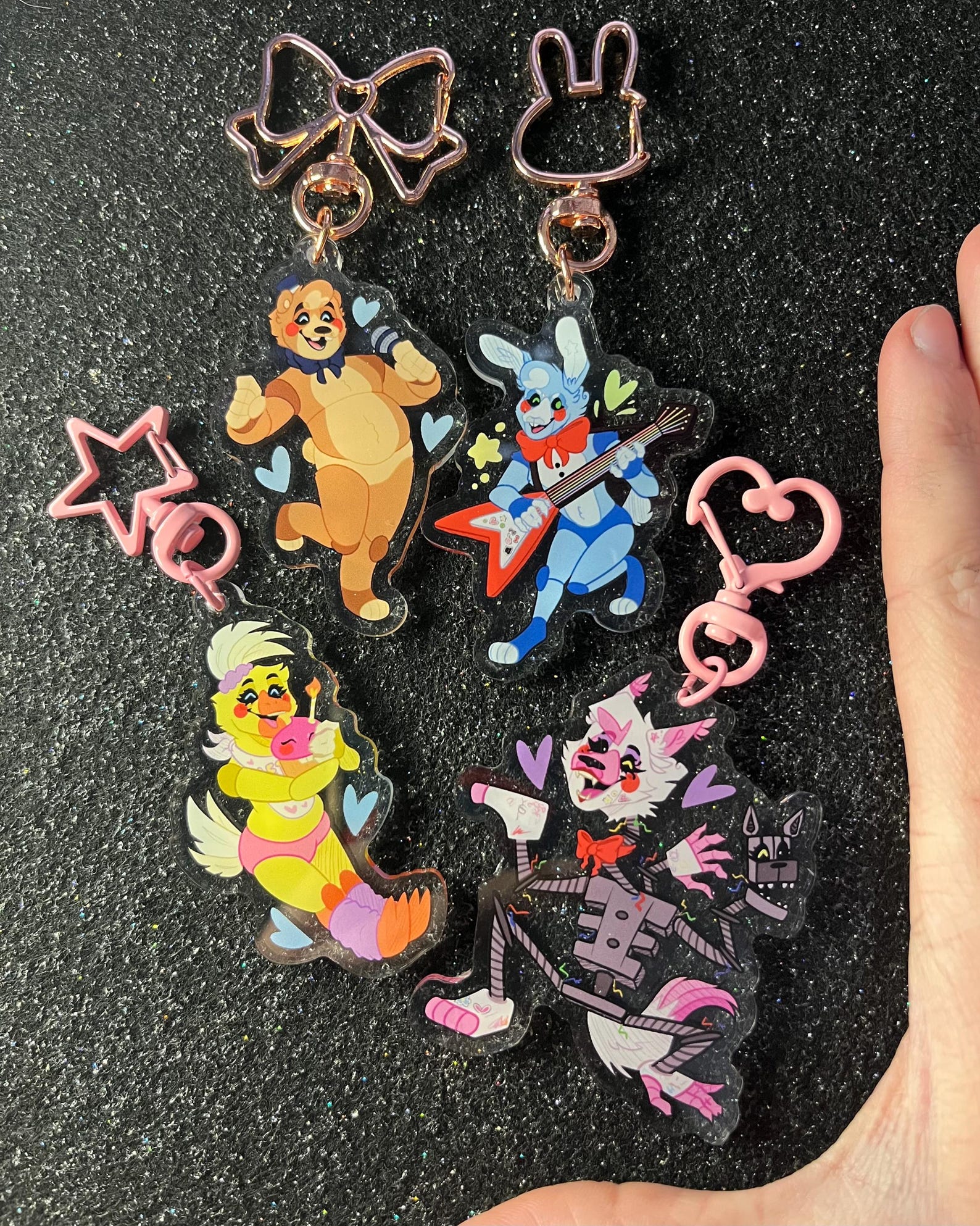 Fnaf 2 Keychains! - Etsy