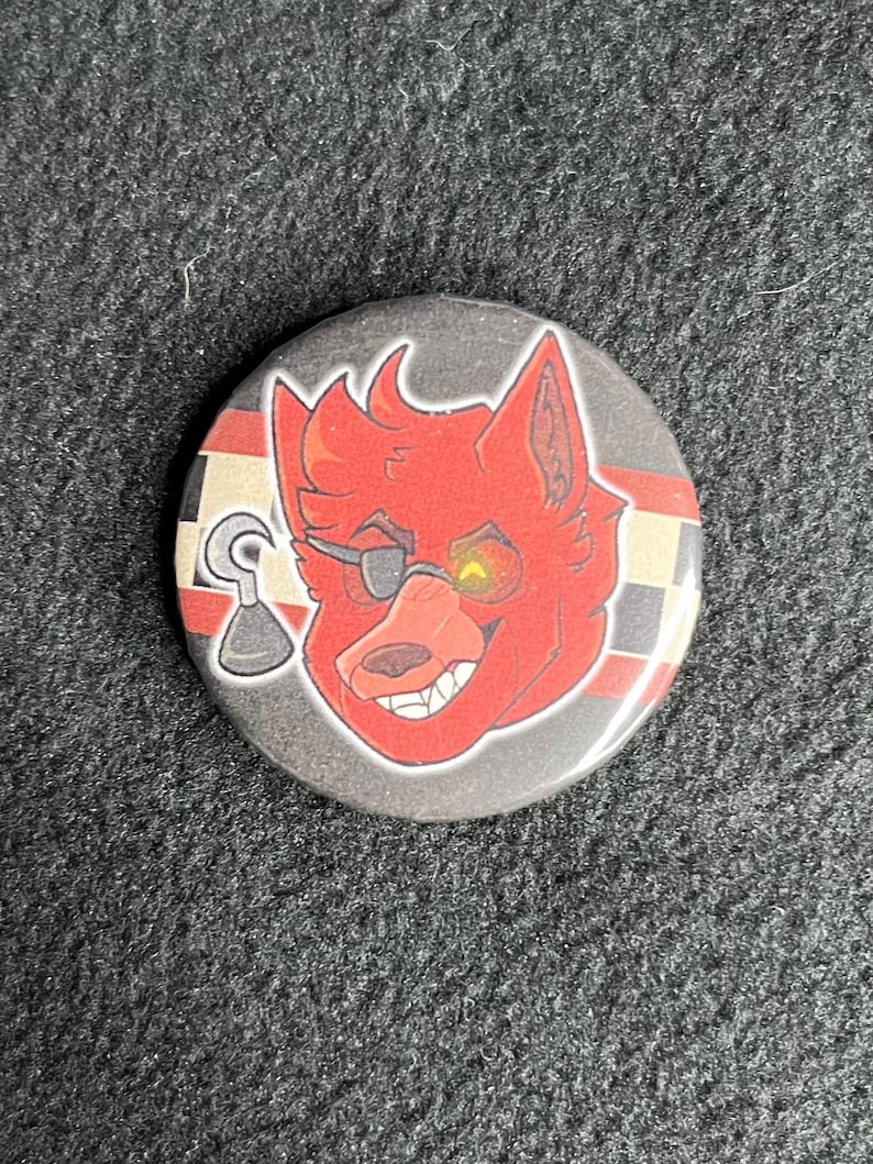 FNAF Stylized Character Buttons - Etsy