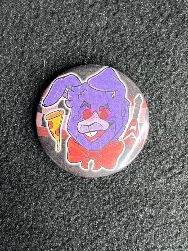 FNAF Stylized Character Buttons - Etsy
