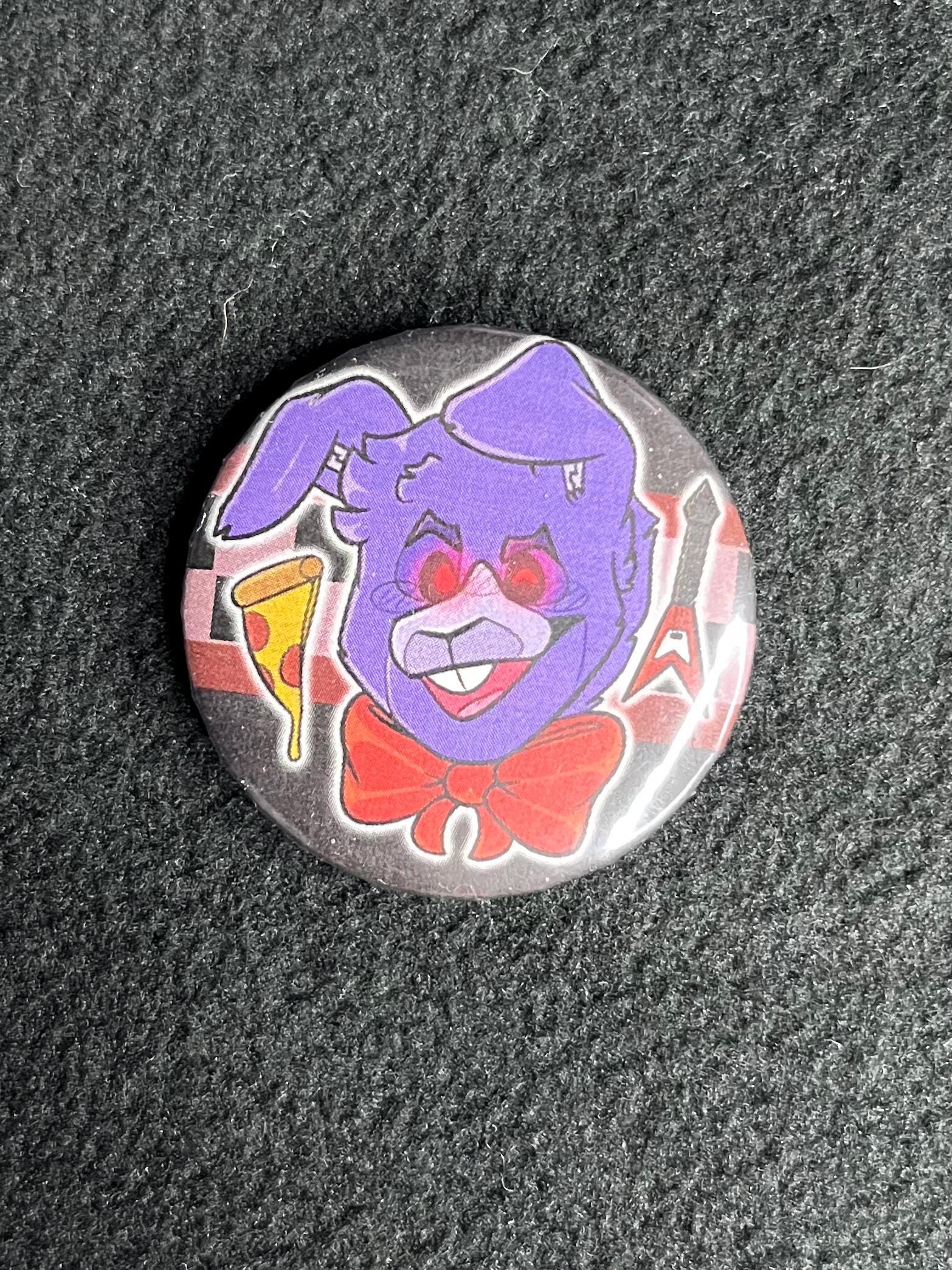 FNAF Stylized Character Buttons - Etsy