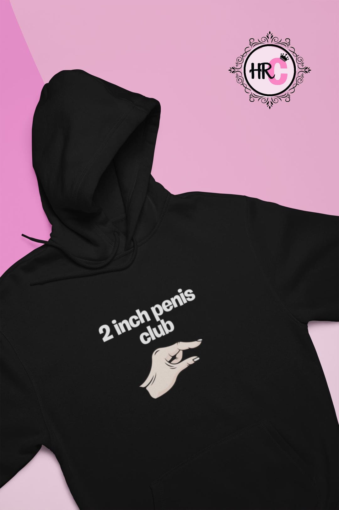 2 Inch Penis Club Hoody - Etsy