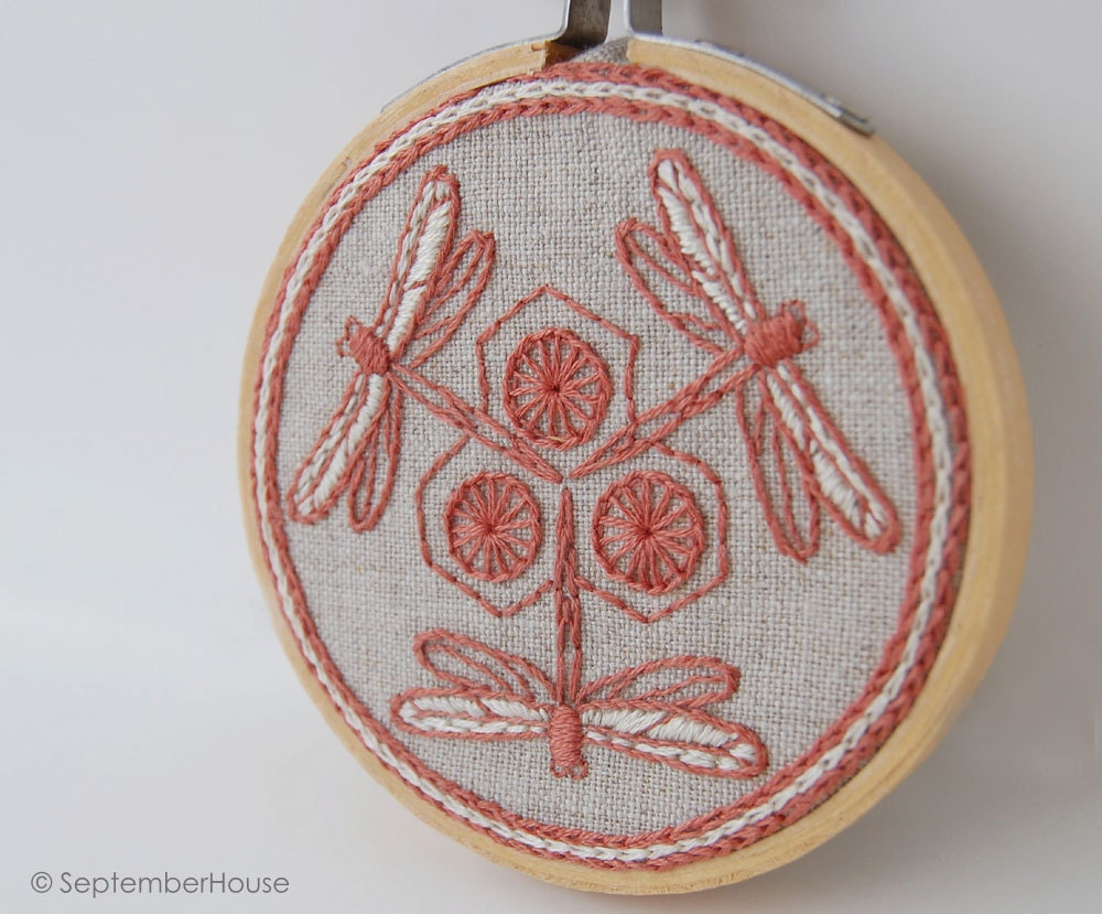 Japanese Inspired Hand Embroidery Patterns Contemporary | Etsy