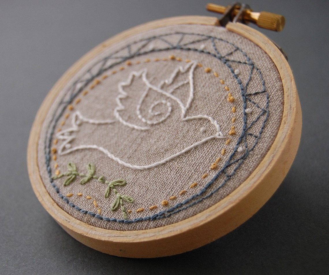 Embroidery Patterns | FESTIVE FLOCK Holiday Hand Embroidery Patterns ...