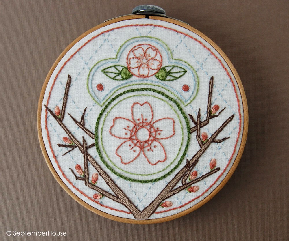 Hand Embroidery Designs | Japanese Inspired Embroidery Patterns ...