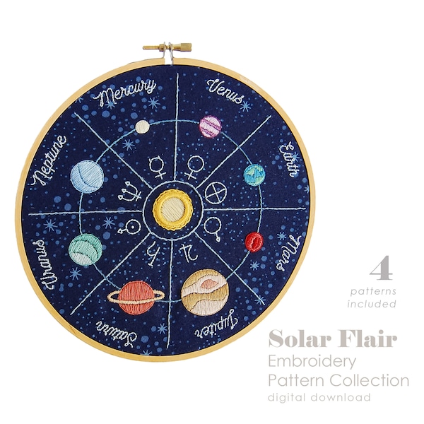 Space Embroidery - Etsy