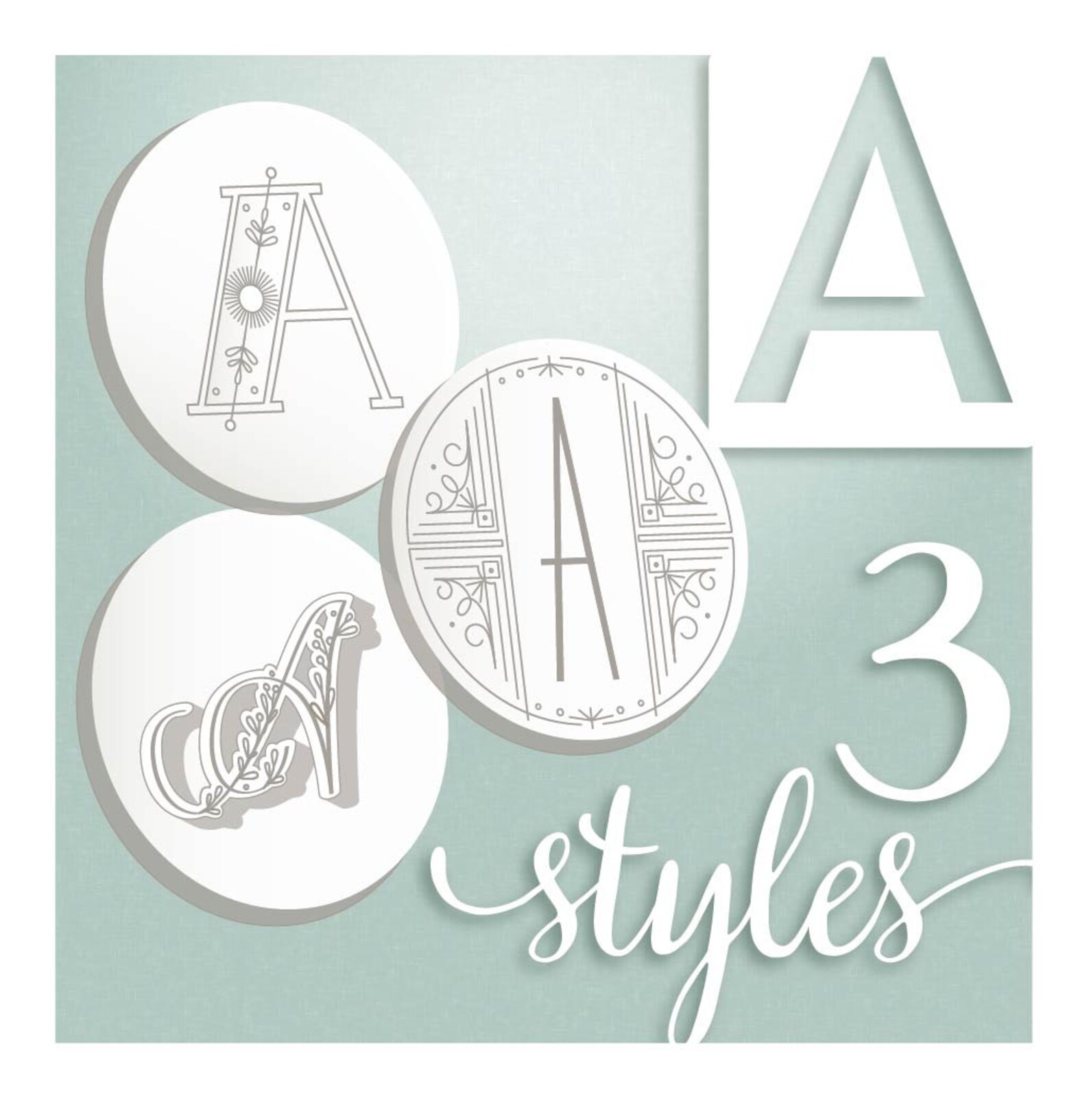 Single Letter Embroidery Pattern Letter A Hand Embroidery - Etsy