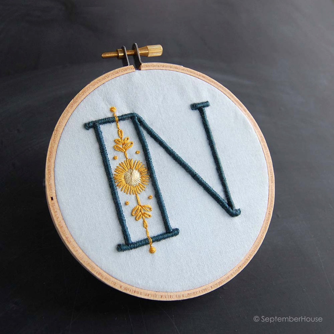 Hand Embroidery Patterns Full Alphabet Modern Alphabet - Etsy