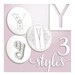 Monogram Embroidery Patterns Letter Y Hand Embroidery - Etsy