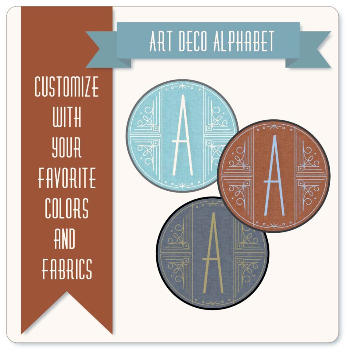 Letter C Embroidery Pattern Hand Embroidery Pattern in 3 | Etsy