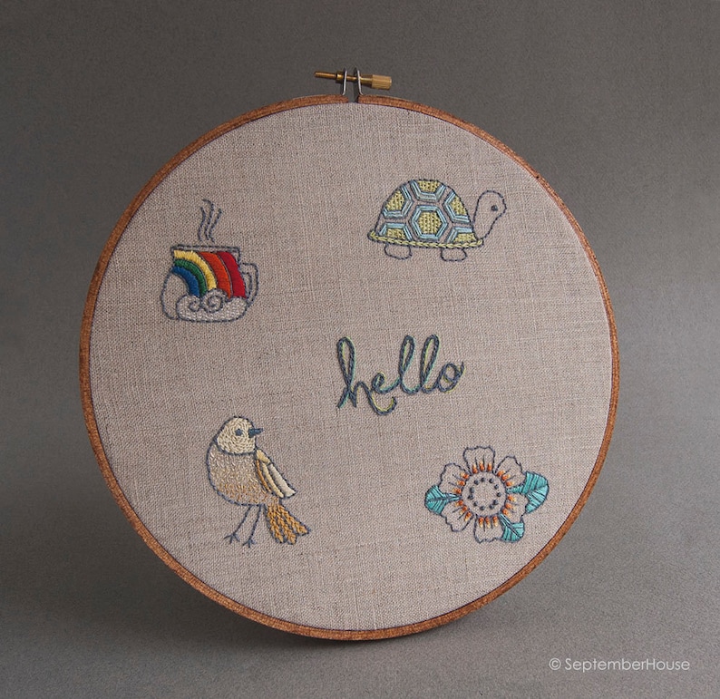 Embroidery Patterns 60 Mini Embroidery Designs PDF | Etsy