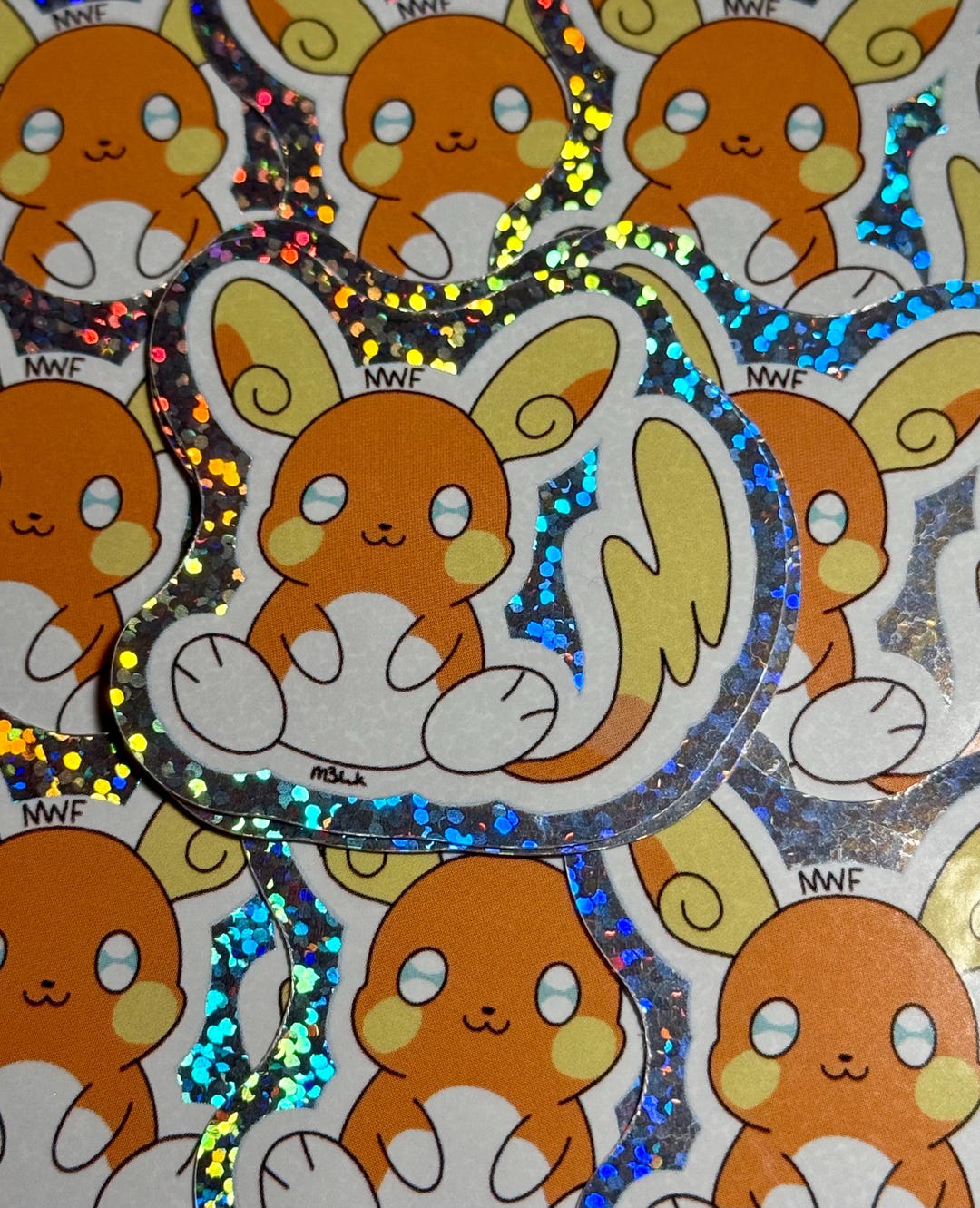 Alolan Raichu Vinyl Sticker - Etsy