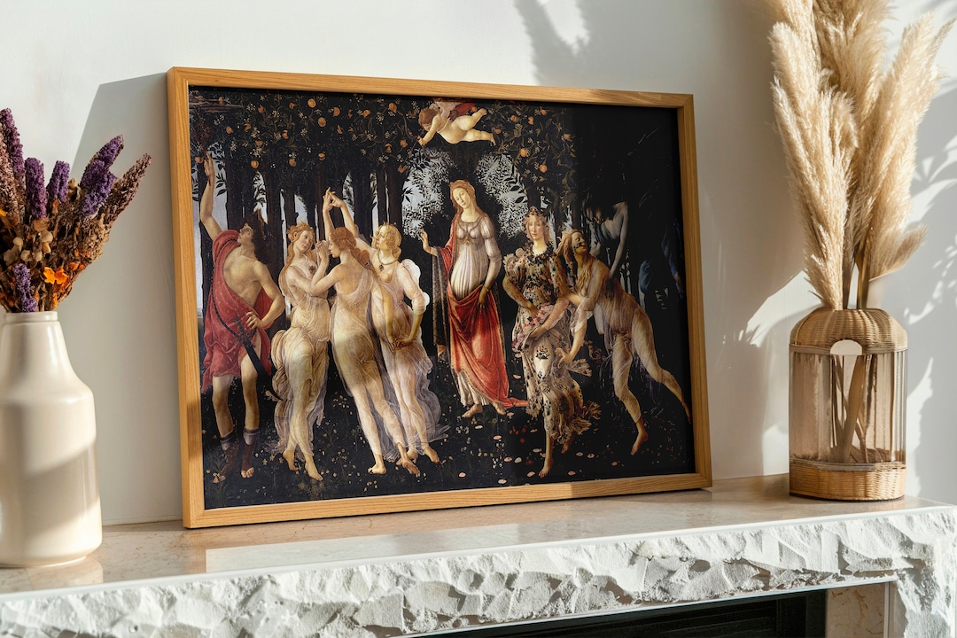 Sandro Botticelli the Primavera Canvas Art, High Quality Canvas ...