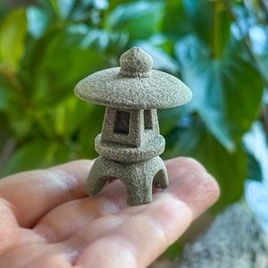 One Miniature Pagoda Statue – Japanese Garden Ornament for Terrariums ...