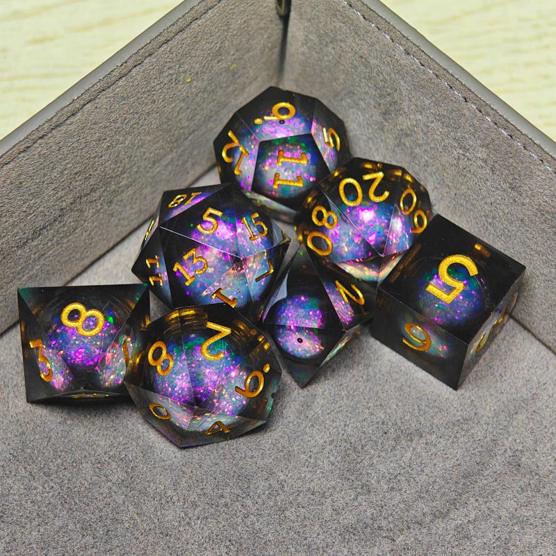 Dnd Dice Set - Etsy