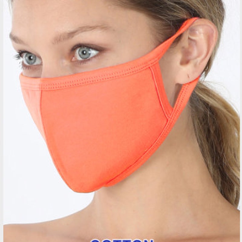 Coral Face Mask - Etsy