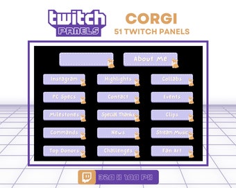 Twitch Stream Screens Overlays Package Twitch Animated Vtuber Background Animated Stream Screens ...