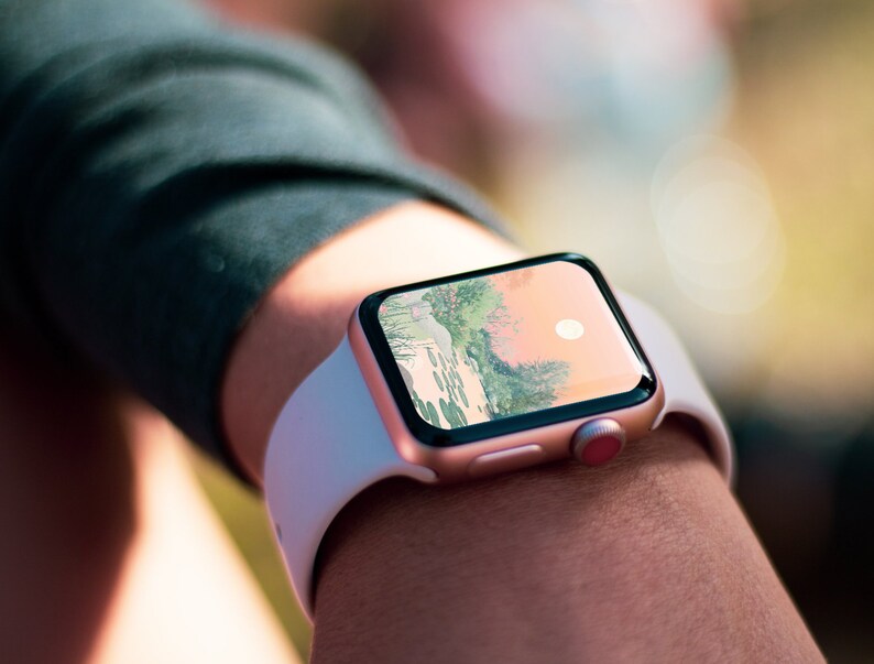 Apple Watch Wallpapers Format Ultrawide Monitor Background Desktop ...