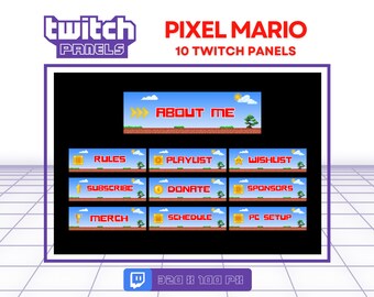 Twitch Stream Screens Overlays Package Twitch Animated Vtuber ...