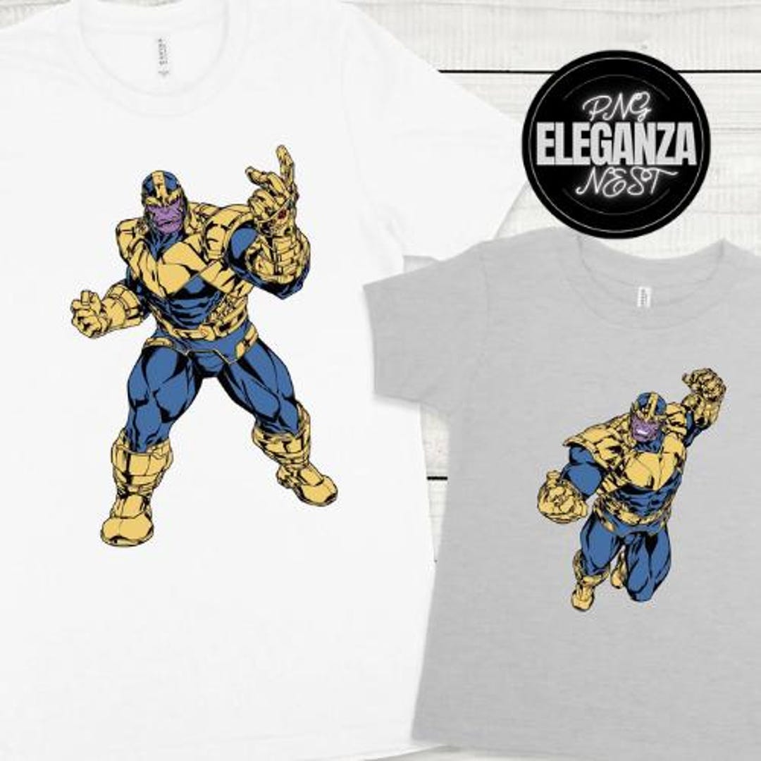 Thanos PNG Bundle, Marvel Thanos Digital Download, Thanos Clipart, Superhero Sublimation, Thanos ...