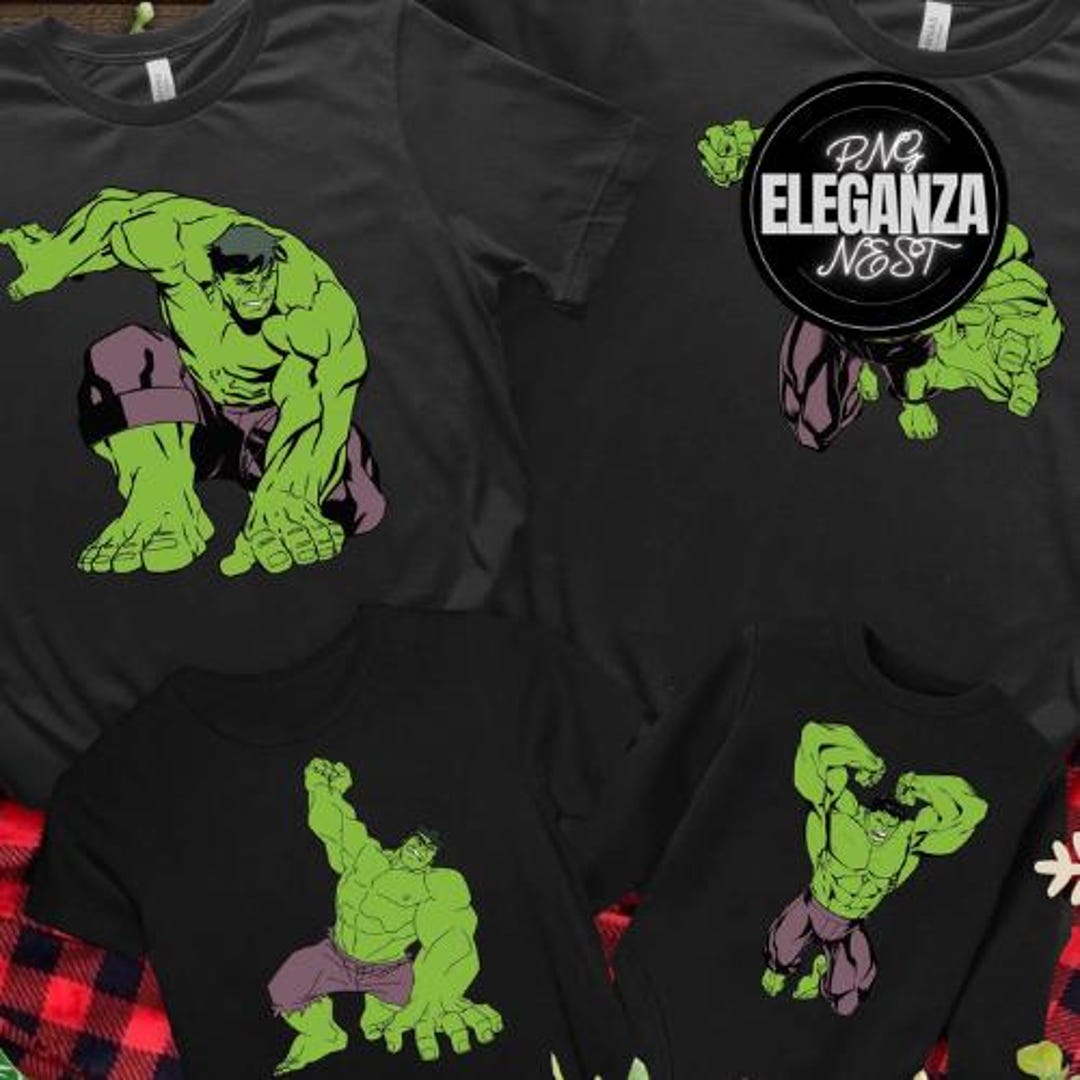 Hulk PNG Bundle, Marvel Hulk Digital Download, Hulk Clipart, Superhero ...