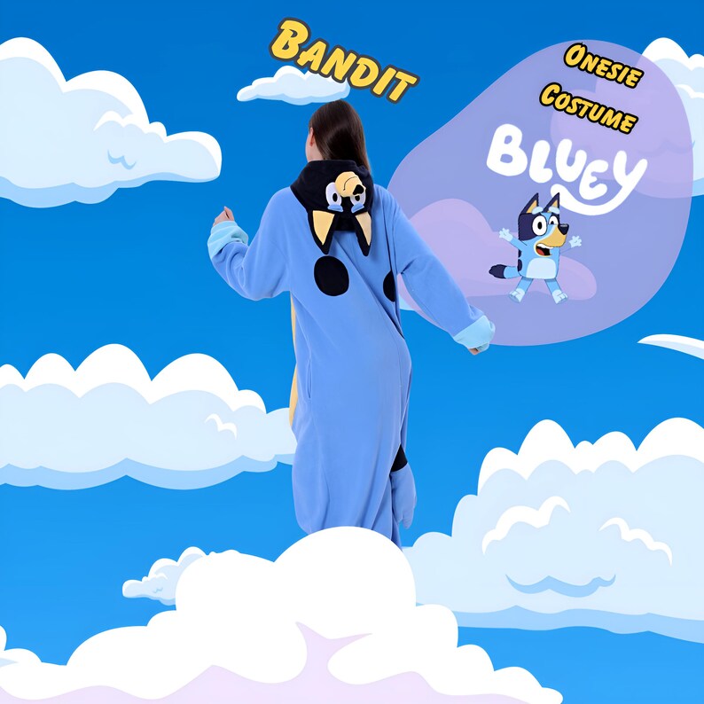 Bluey Bingo Onesie for Kids Adults Family Matching Pajamas Bluey ...