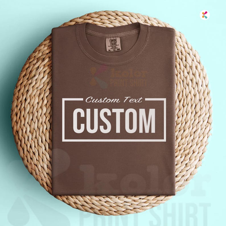 Custom Mocha Shirt, Custom Text Shirt, Personalized Shirt, Mocha Mousse ...