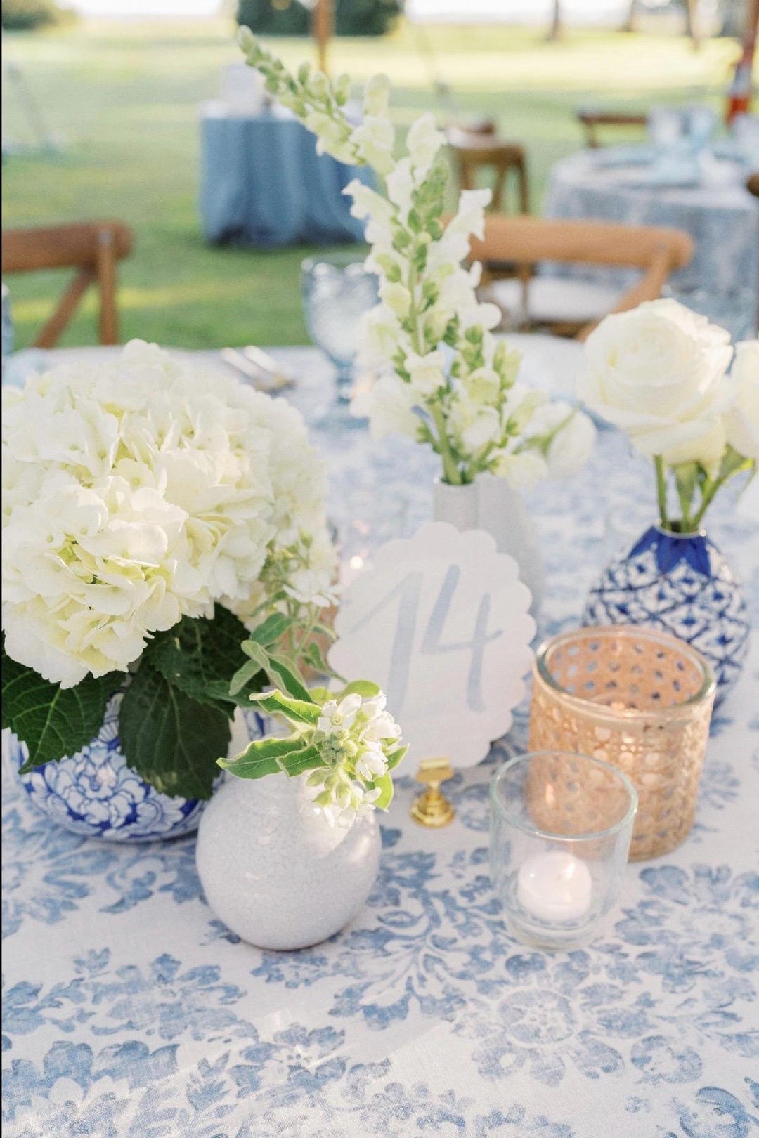 Scalloped Watercolor Table Numbers - Etsy