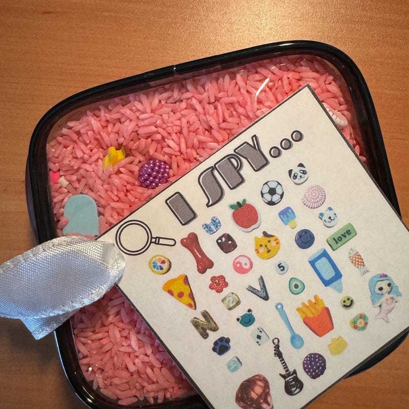 I Spy Bag - Etsy Australia