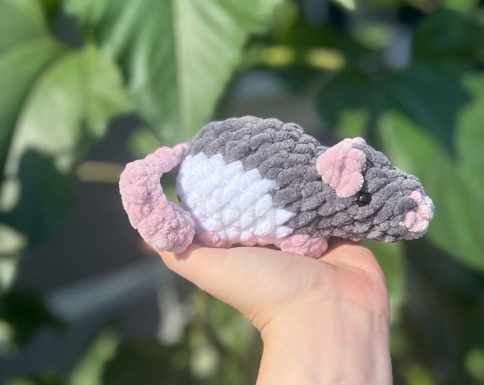 Crochet Amigurumi Rat - Etsy