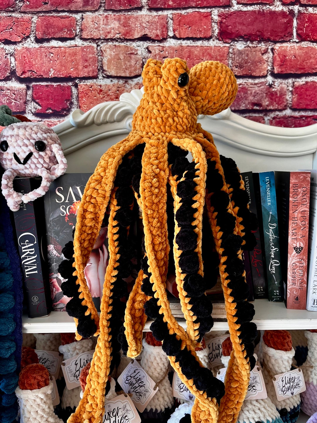 Squirt, the Pygmy Anchor Octopus, Crochet Cuddle Buddie - Etsy