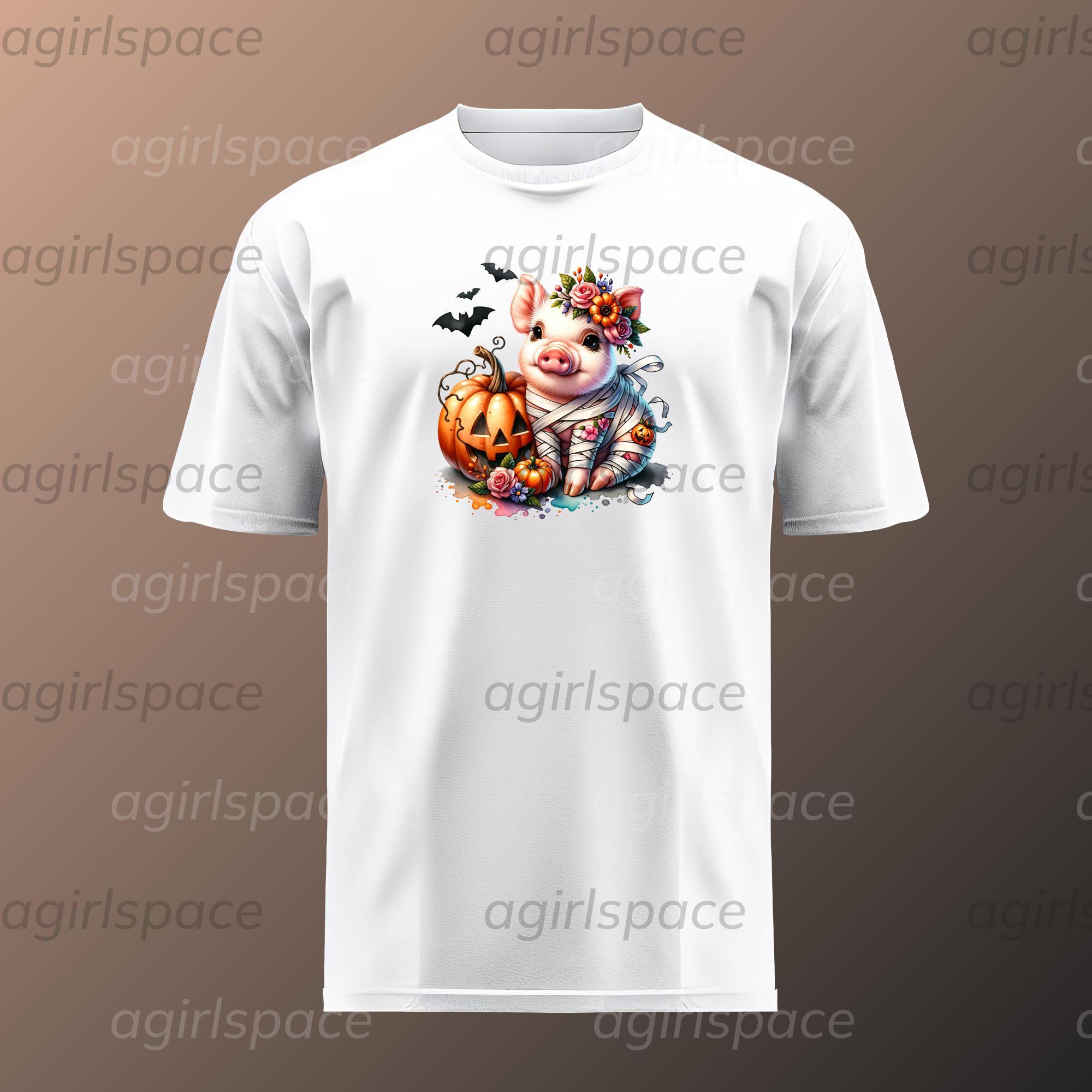 Cute Halloween Pig Clipart, Mummy Png, Mummy Pig Clipart, Halloween Pig ...