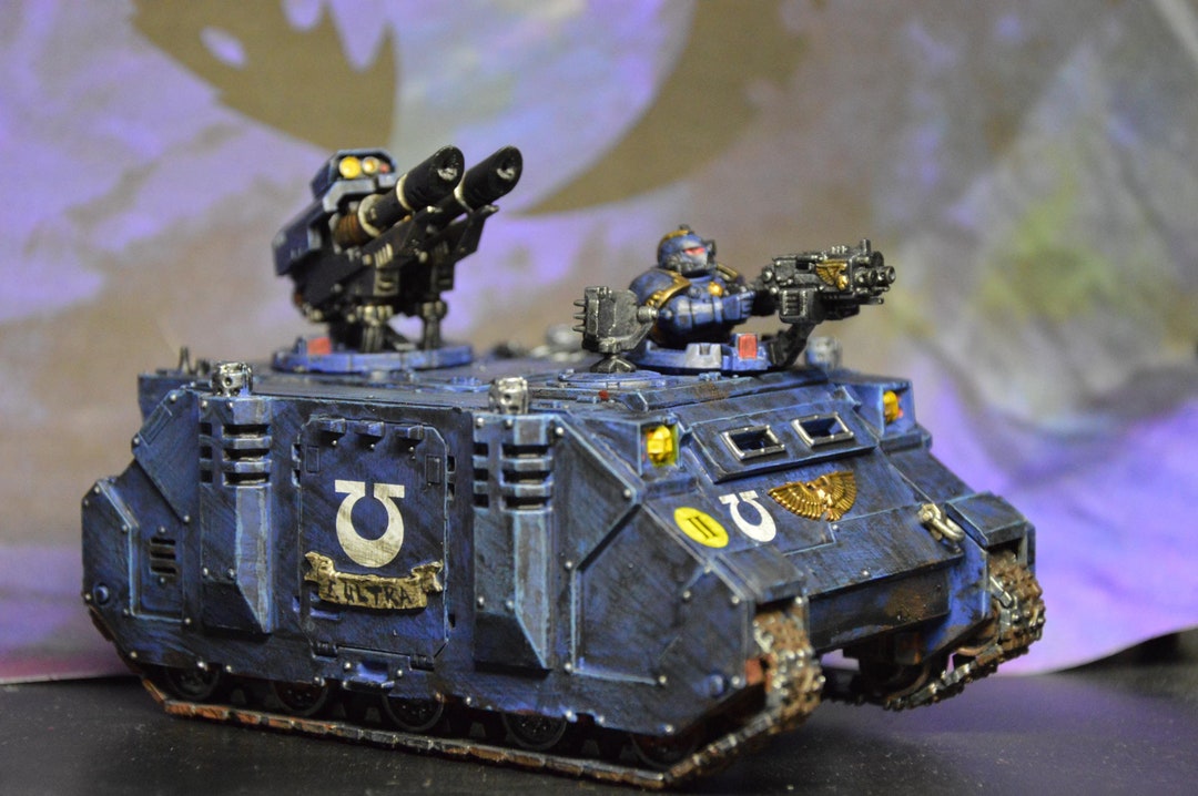 Painted Razorback / Rhino Space Marines Warhammer 40k - Etsy