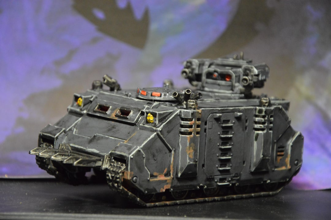 Painted Chaos Rhino - Chaos Space Marines - Warhammer 40k - Etsy