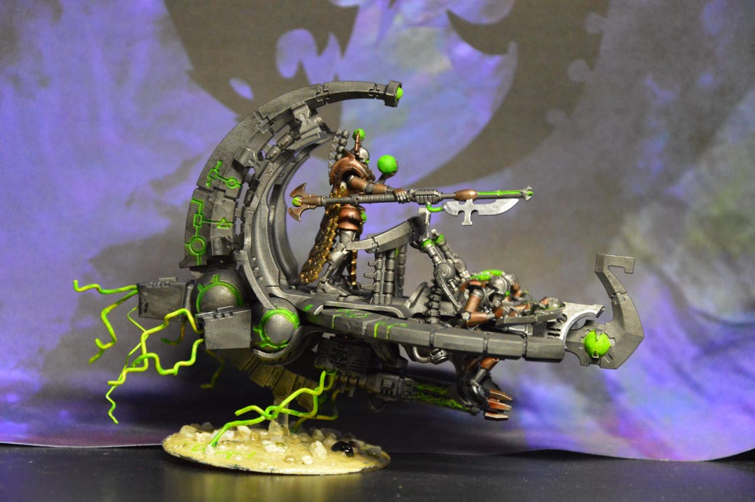 Painted Catacomb Command Barge - Necrons - Warhammer 40k - Etsy