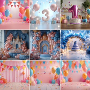 20 Birthday Backdrop - Invitation Card Background for Photoshop, Happy ...