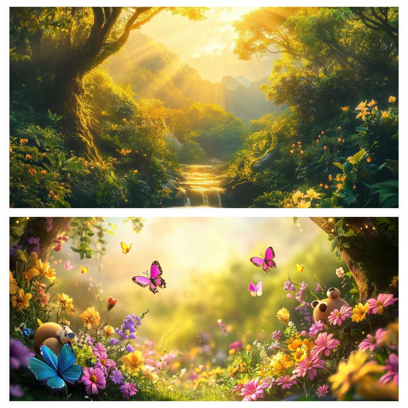 10 Enchanted Forest Backdrops for Photography – Magical Digital ...