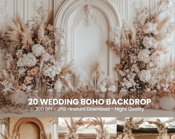15 Rustic Boho Backdrops for Photoshop Composites, Master Overlays ...