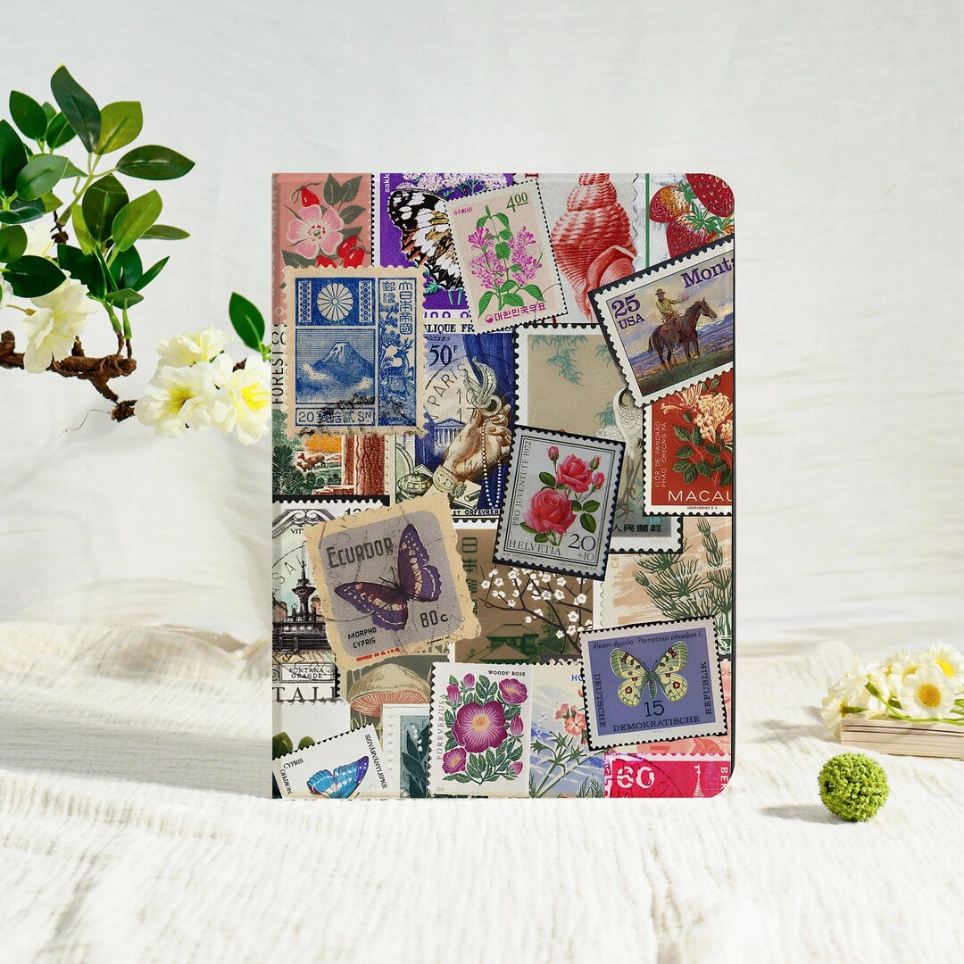 Maximalist Botanical Stamp iPad Case,ipad Air 11'/13 2025 iPad A16,ipad ...