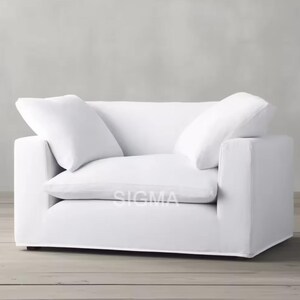 Custom Made Luxury Couch Sofa Sectional Living Room Furniture L Shape ...